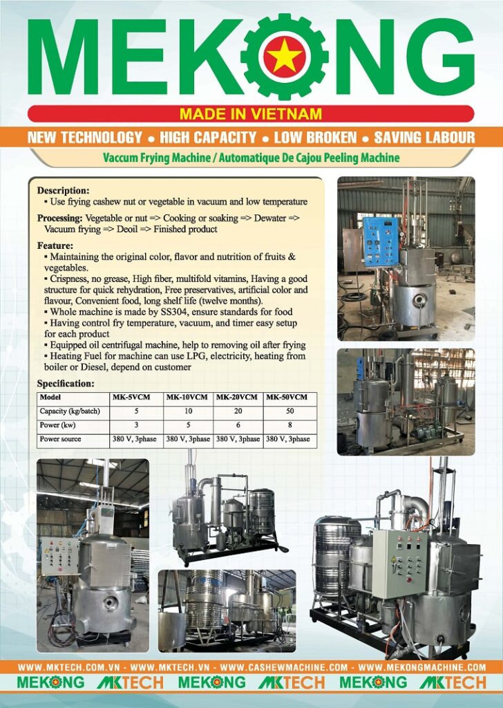 Cashew Nut Vacuum Frying Machine new frying technology, big capacity ...